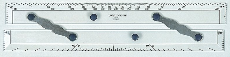 Parallel ruler - 380mm – Oborn's Nautical