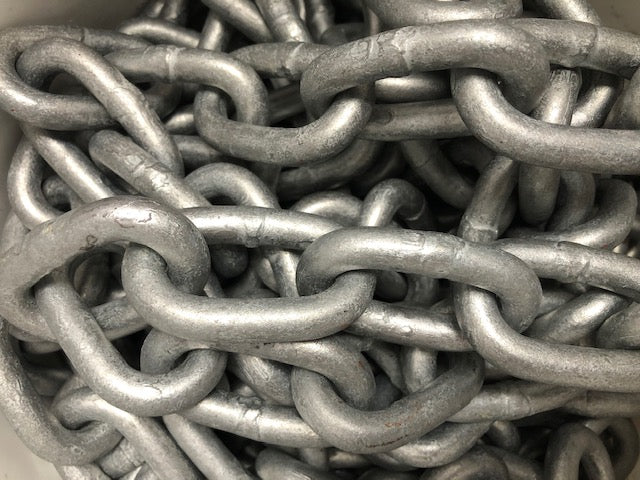 Anchor Chain Galv Regular Link – Oborn's Nautical